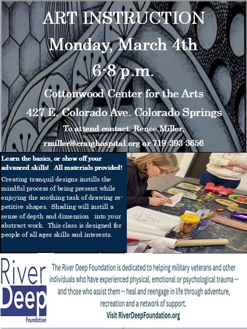 Art Instruction, Cottonwood Center for the Arts, Colorado Springs ...