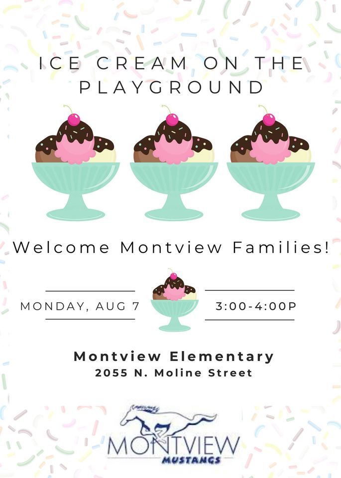 Ice Cream on the Montview Playground!, Montview Math & Health Sciences ...