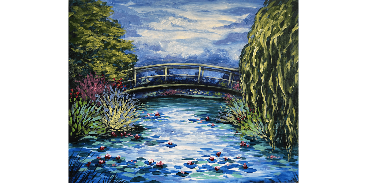 Monet’s Water Garden - Paint and Sip in Orange County | Classpop ...