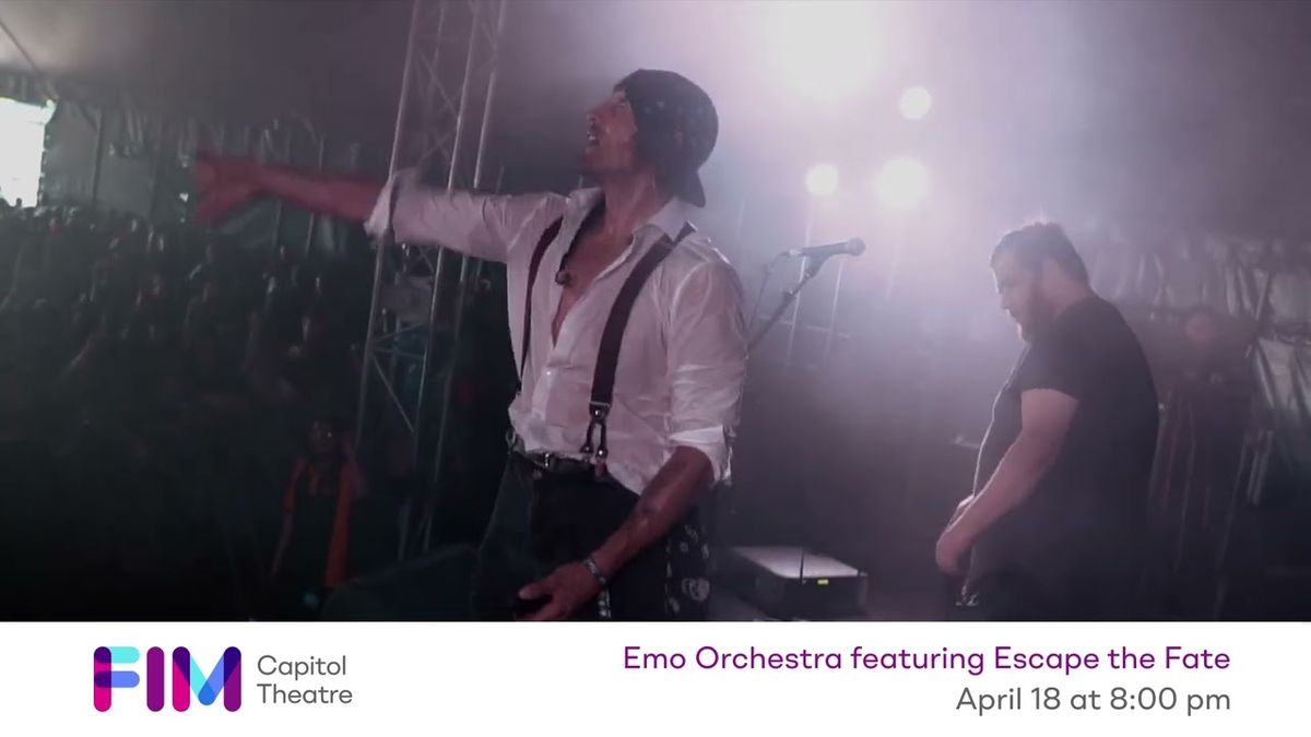 EMO Orchestra: Escape The Fate, TempleLive - Cleveland | AllEvents