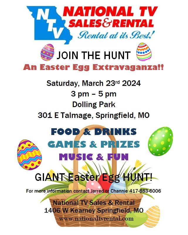 Join the Hunt!! Easter Egg Hunt Extravaganza!!, Doling Park and Family ...