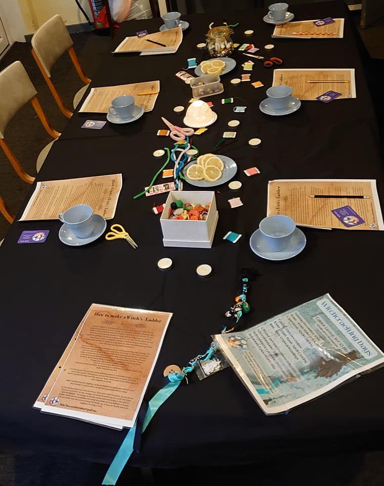 Witchcraefting Days - Making a Witches Ladder & Basic Spell Casting ...