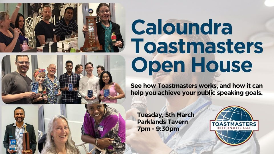 Find your Voice - Open House Meeting, Parklands Tavern, Meridan Plains ...