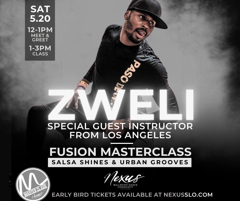 Salsa Fusion with Zweli, San Luis Obispo Public Market, May 20 2023 ...