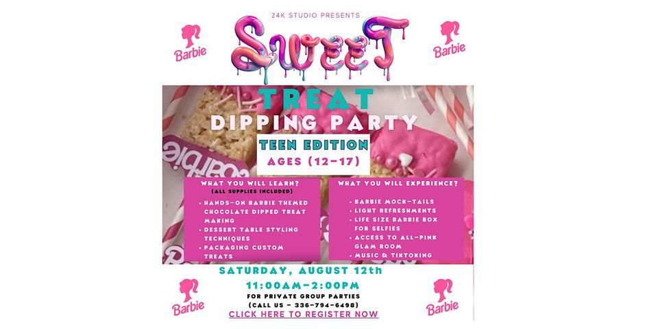 Sweet Treats Dipping Party for Teens, 1007 Arnold Street,Greensboro ...
