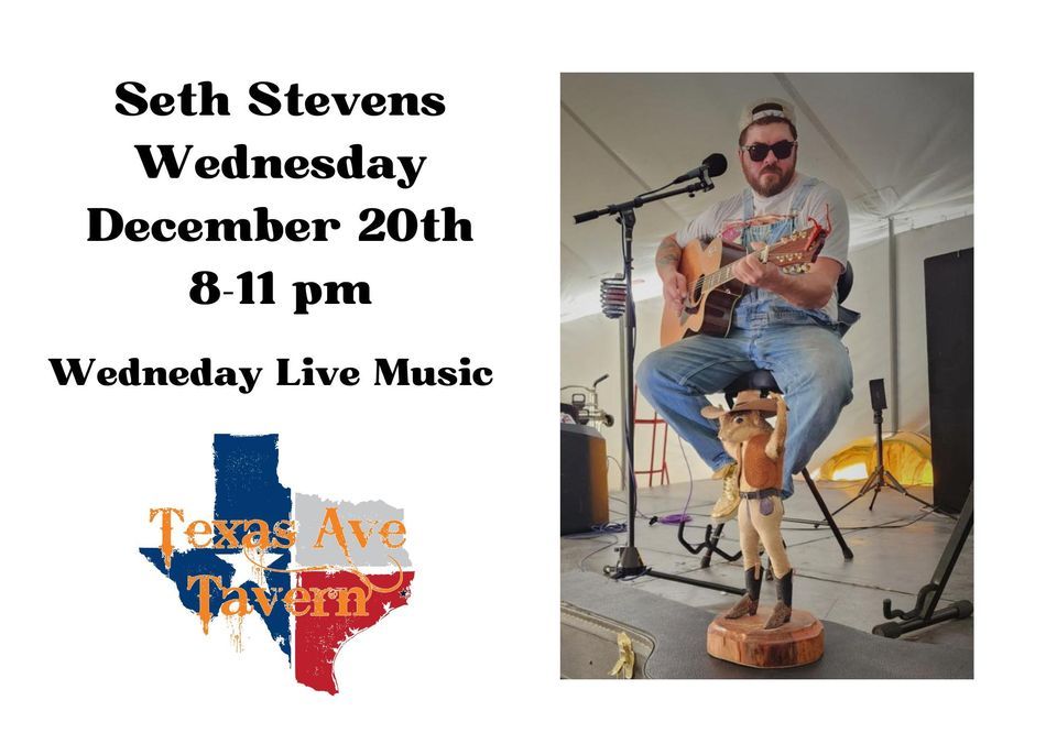 Seth Stevens, Texas Ave. Tavern, Bridge City, 20 December 2023 ...