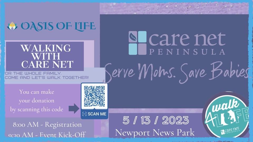 Oasis of Life Walking with Care-Net , Newport News Park, Gloucester ...