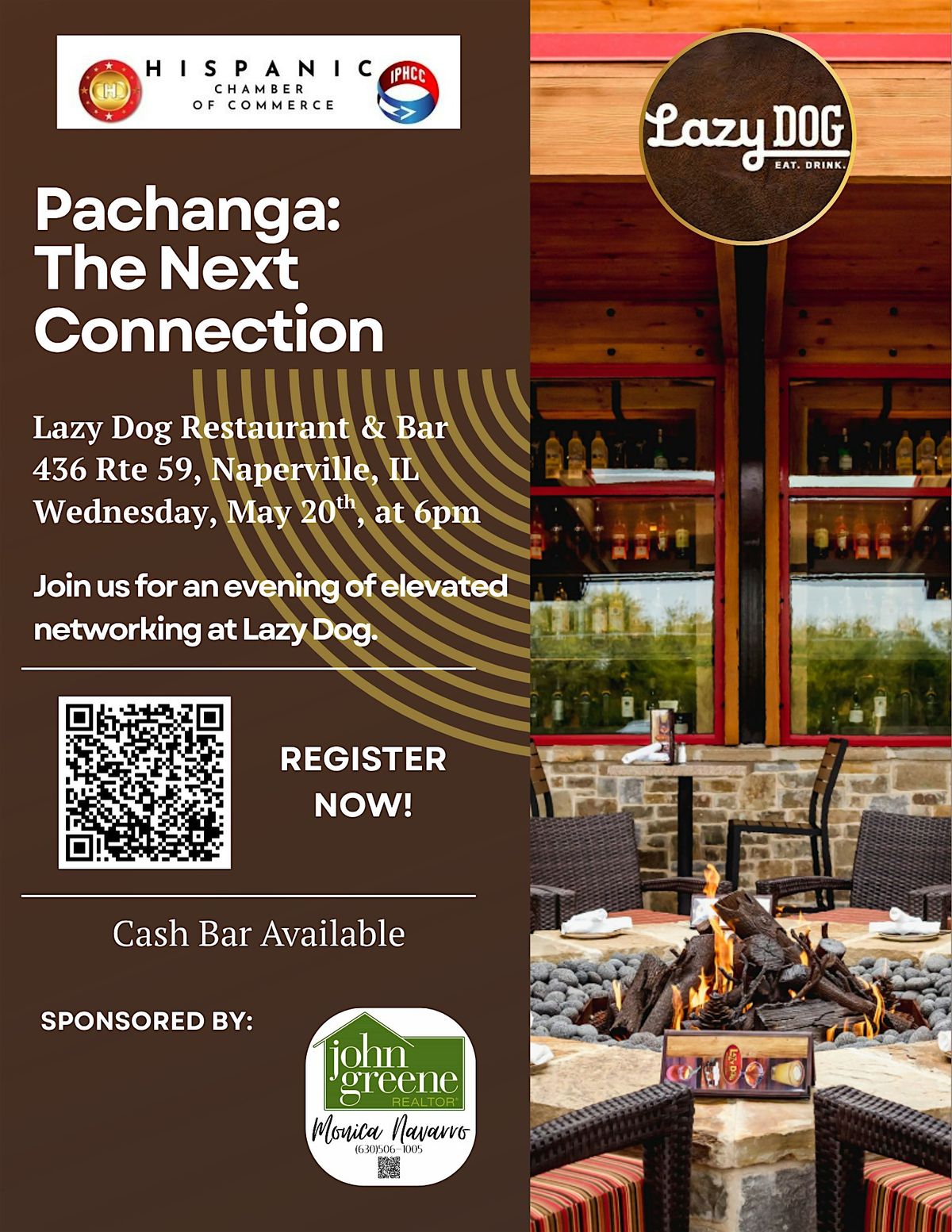 Pachanga: The Next Connection, Lazy Dog Restaurant & Bar, Naperville ...