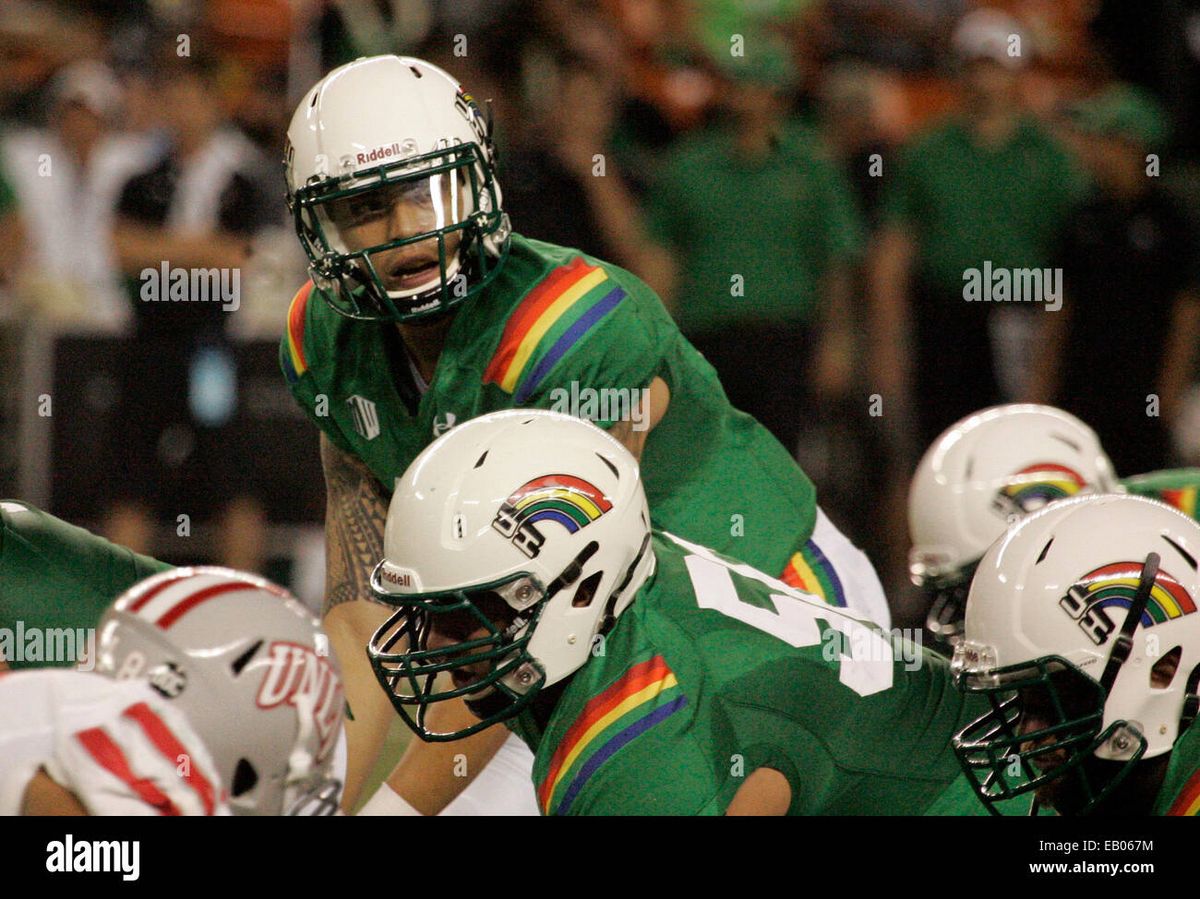 UNLV Rebels at Hawaii Rainbow Warriors Football at Clarence TC Ching ...