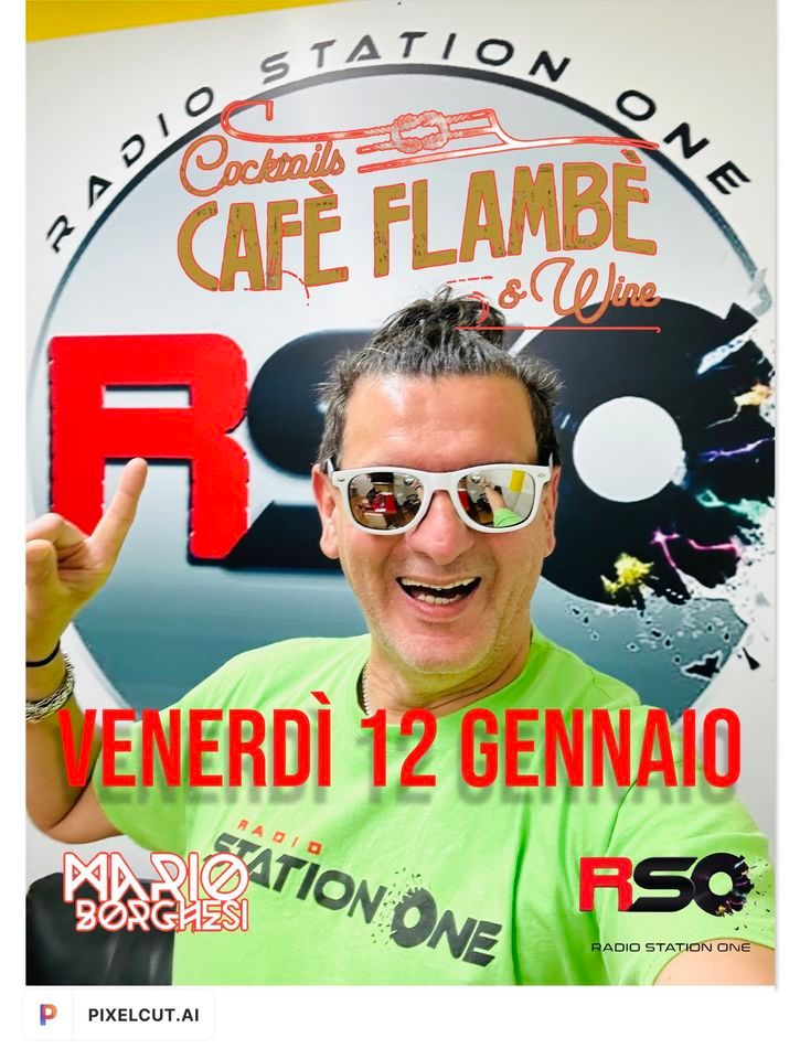 STATION ONE PARTY al CAFEFLAMBE’, Cafè Flambè, Morbegno, 12 January ...