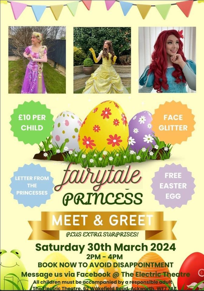 Fairytale princess Easter party, 62 Wakefield Road, Pontefract, 30 ...