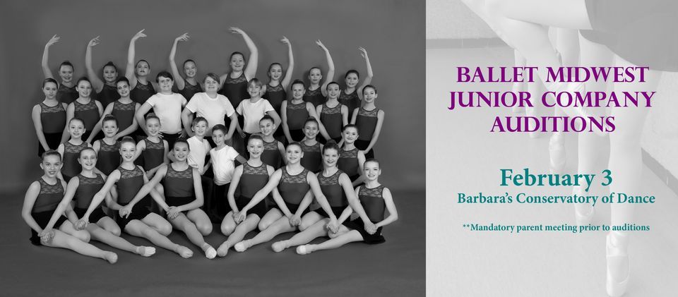 Pre-Audition Meeting Junior Company :: Ballet Midwest, Westminster ...