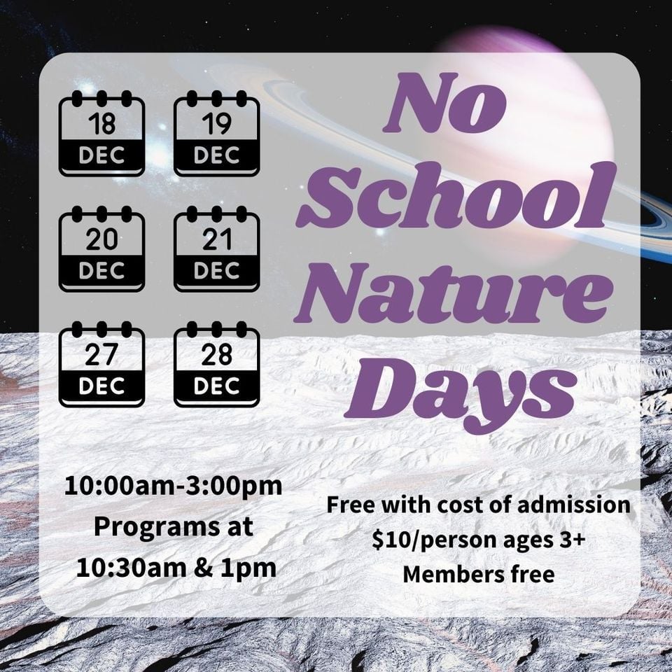 December No School Nature Days, Elachee Nature Science Center ...