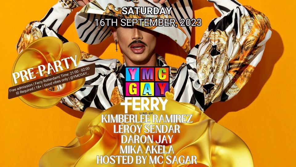 "YMCGAY Pre-Party: Hot Beats and Ultimate Fun at the Fabulous Ferry ...