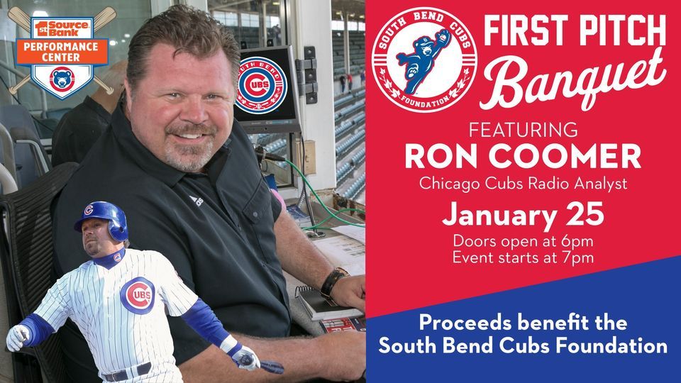 1st Pitch Banquet with Chicago Cubs Broadcaster Ron Coomer, 1st Source ...