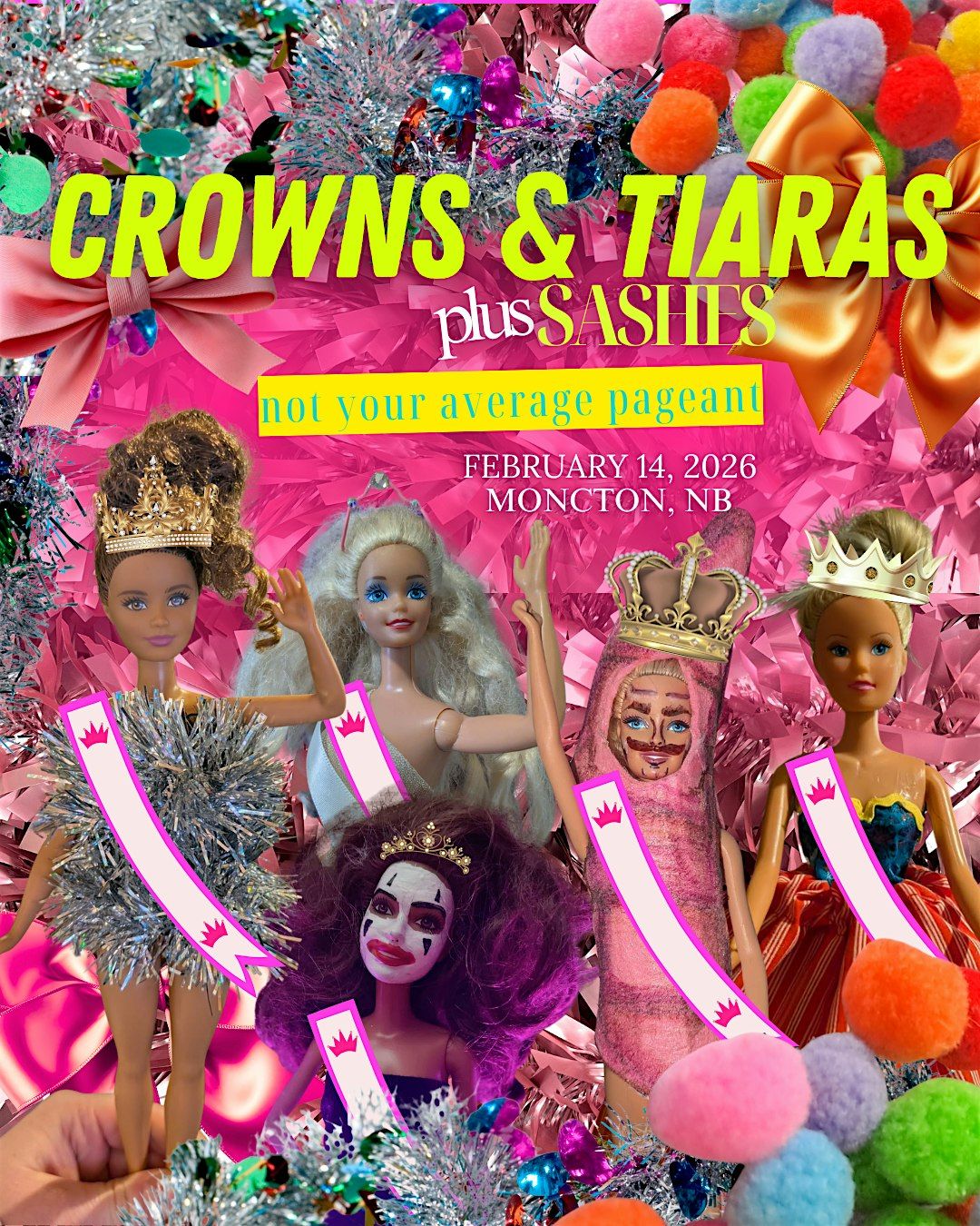 Crowns & Tiaras plus sashes, Aberdeen Cultural Centre, Moncton, 14 ...