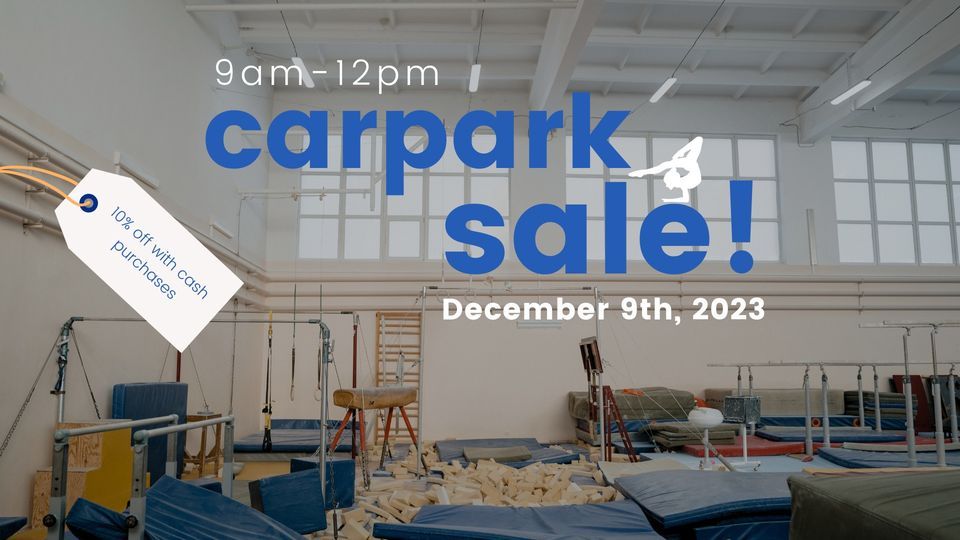 Carpark Sale! , Gymnastics Direct, Fullerton Cove, 9 December 2023 ...