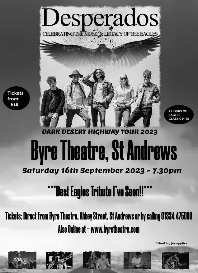 Desperados Live @ Byre Theatre, The Byre Theatre, St Andrews, September ...