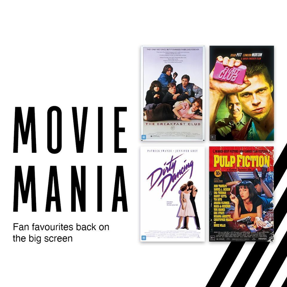 MOVIE MANIA: Retro Screenings, Event Cinemas (Coomera), Pimpama, 4 ...