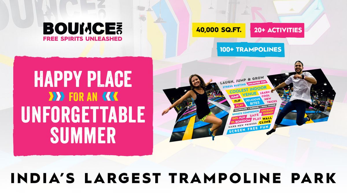 BOUNCE Inc, BOUNCE Inc Bengaluru, 17 July 2025 | AllEvents