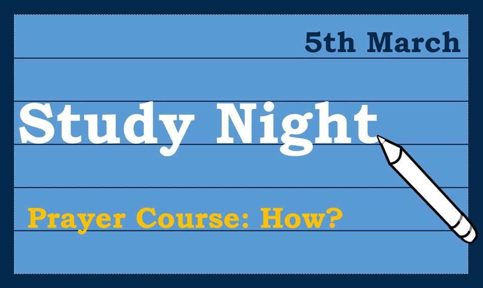 Study Night: The Prayer Course 2, St John's Lutheran Church, Unley ...