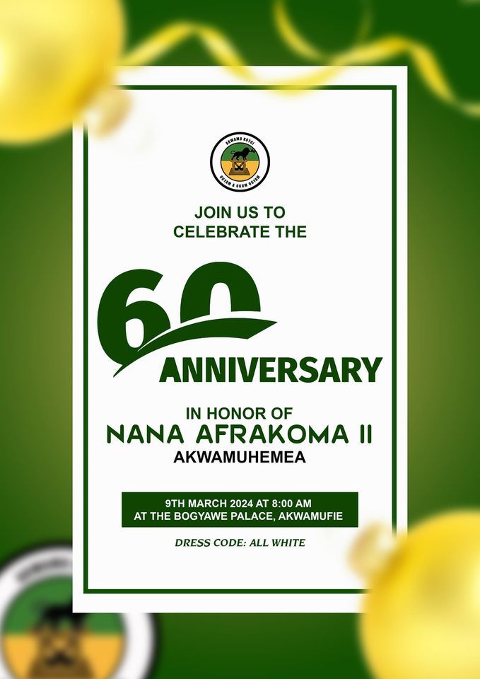 60th Anniversary Of Nana Afrakoma II, Bogyawe Palace, Akwamufie, Accra ...