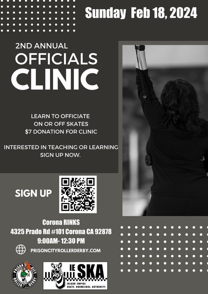 2024 IE SKA and PCRD Officials Clinic, The Rinks - Corona Inline ...
