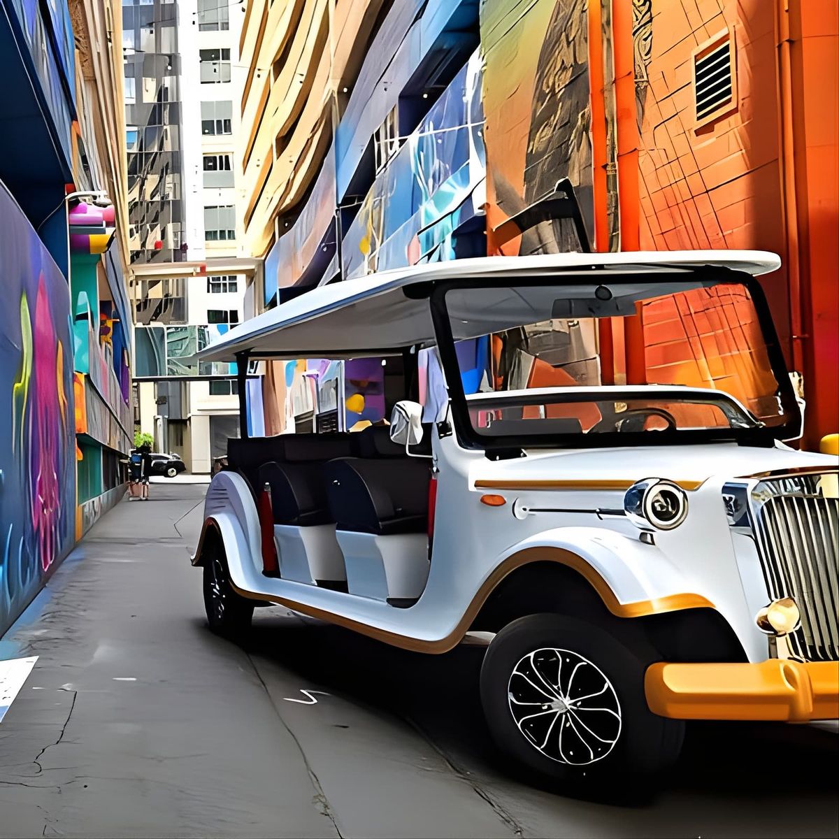 Charlotte: Guided City Tour by Classic Vintage Car, 501 S College St ...