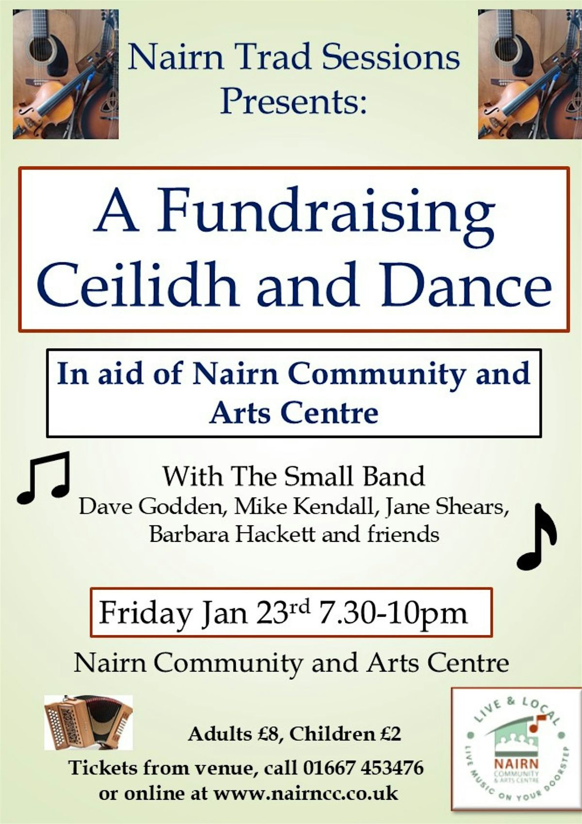 Nairn Trad Sessions Presents: A Fundraising Ceilidh and Dance, Nairn ...