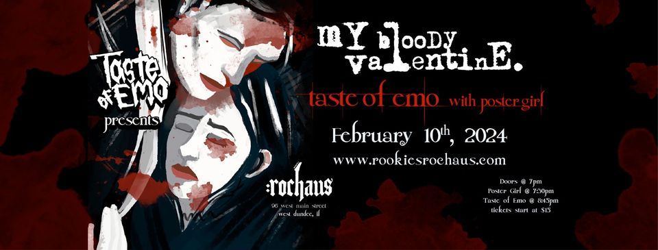 My Bloody Valentine: An Emo vs Pop Punk Event, Rookies Rochaus, Dundee ...