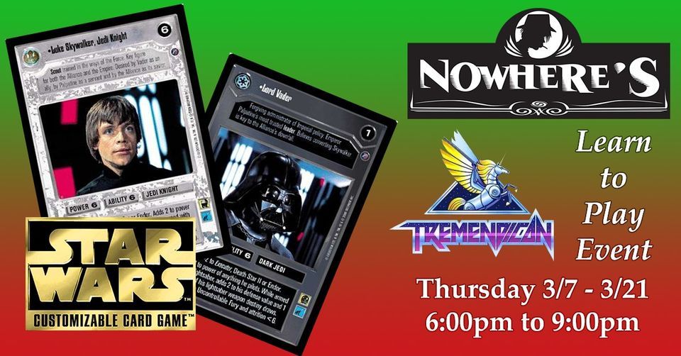 Star Wars Decipher CCG Learn-to-Plays by Tremendicon, Nowhere's Store ...