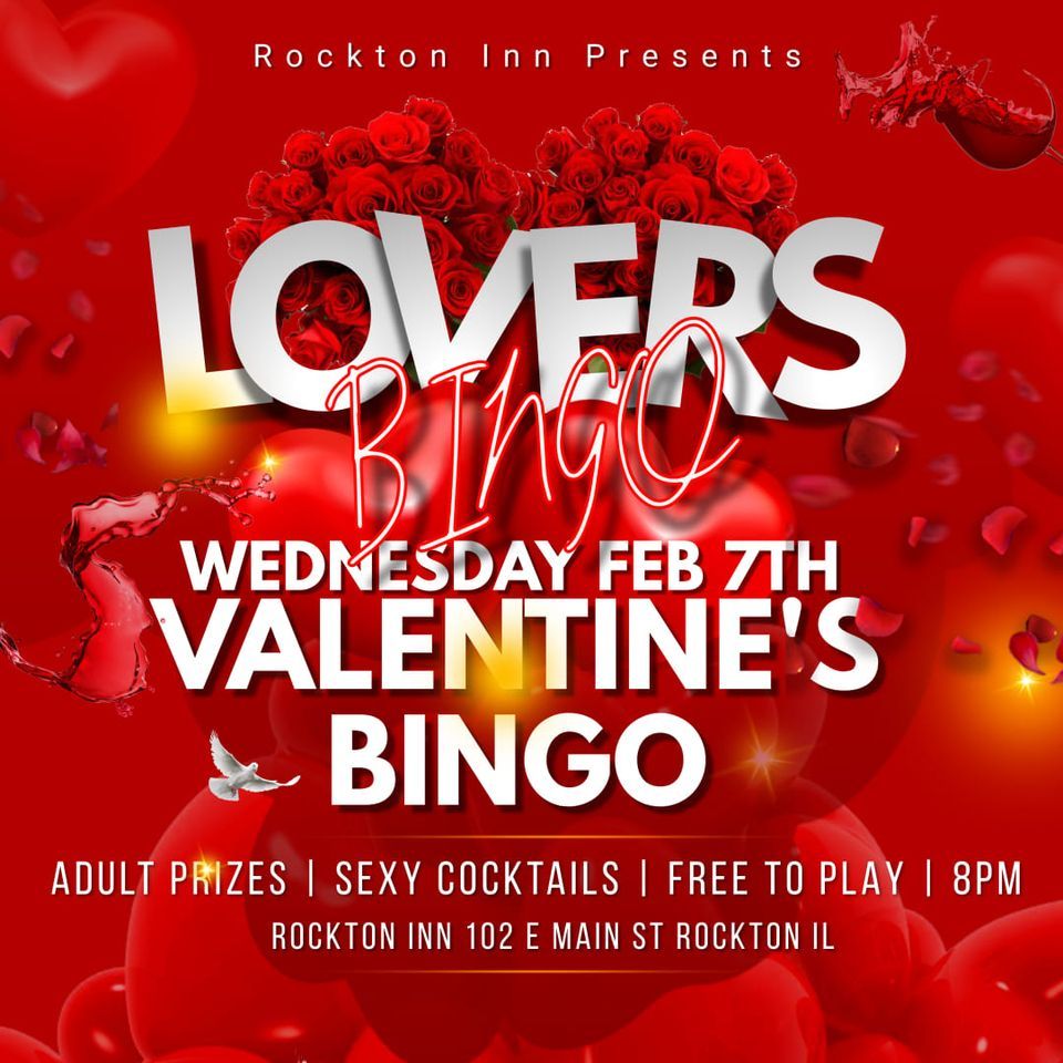 Valentines Day Lovers BINGO, Rockton Inn Pub & Grub, 7 February 2024 ...