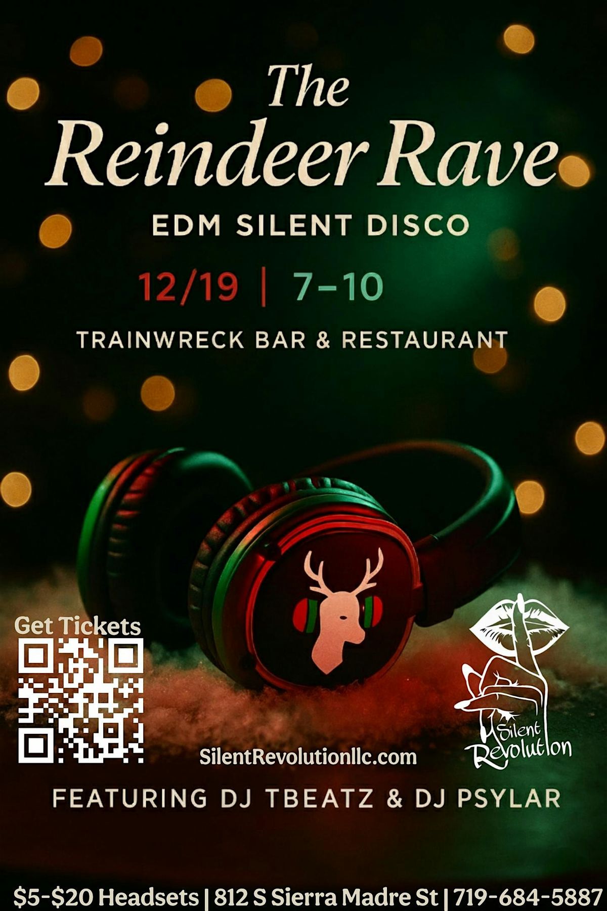 Reindeer Rave!, 812 S Sierra Madre St, Colorado Springs, 19 December ...