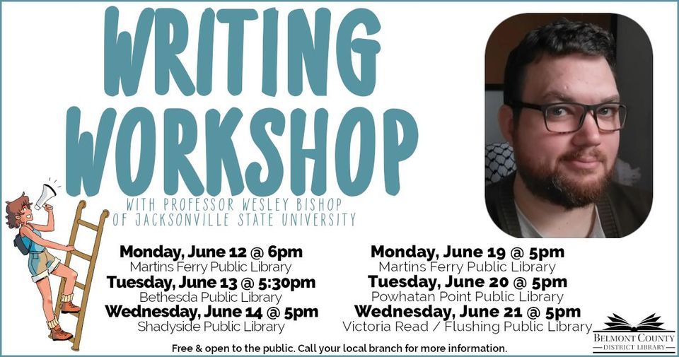 Writing Workshop with Professor Wesley Bishop, Bethesda Public Library ...