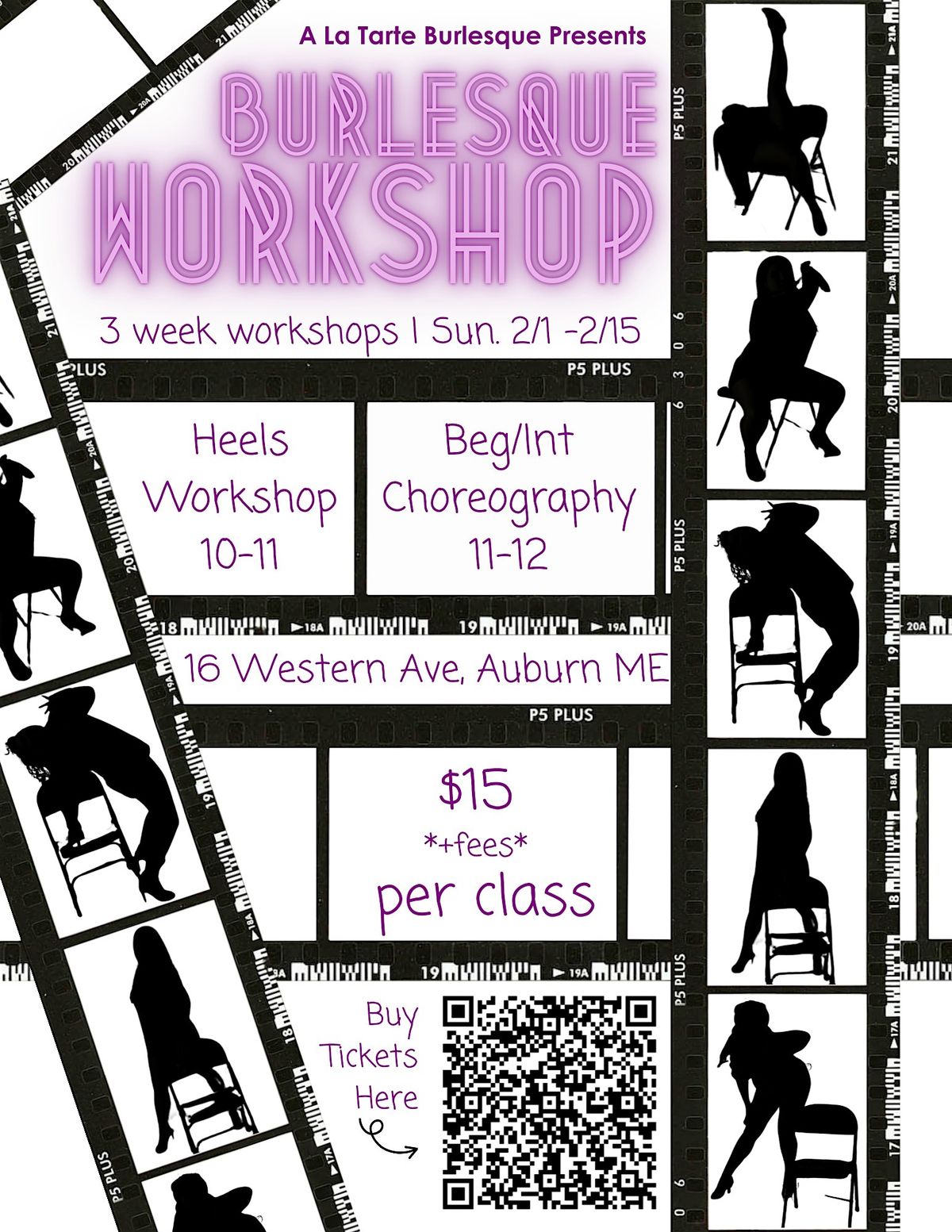 Burlesque Heels and Choreography Workshops, The Dance Center, Auburn, 1 ...