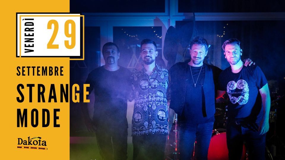Strange Mode @ Dakota Pub, Vigonza (PD), Dakota pub, Piove Di Sacco ...