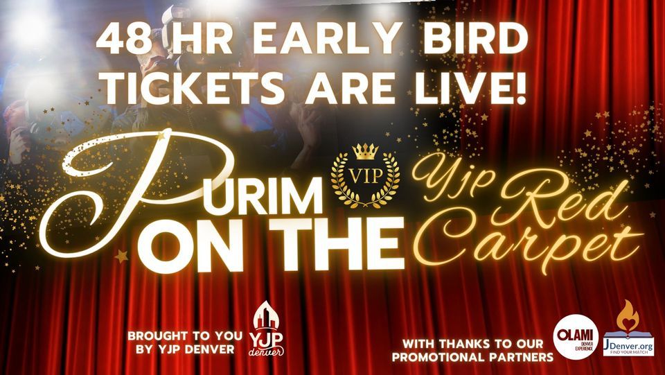 YJP Purim On the Red Carpet 21s-40s, Denver, Colorado, USA, March 23 ...