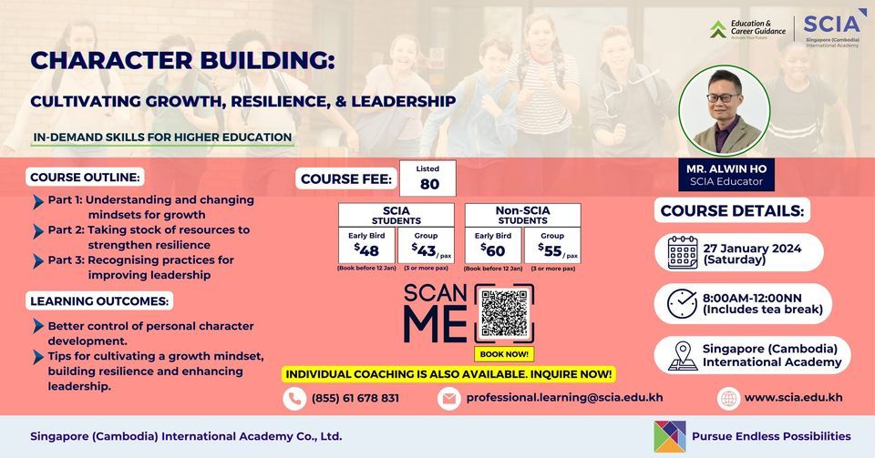 Character Building: Cultivating Growth, Resilience, and Leadership ...