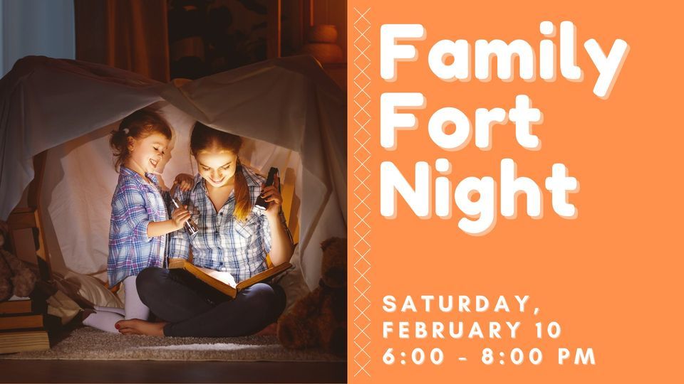 Family Fort Night, The Colony Public Library, 10 February 2024 ...