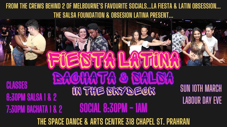 FIESTA LATINA Bachata & Salsa with Obsesión Latina & The Salsa ...