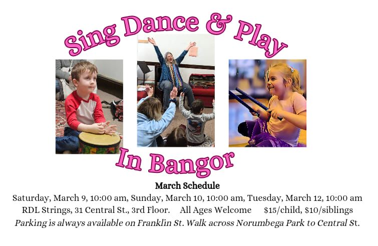 Sing, Dance & Play, Bangor, RDL Strings, Bangor, 12 March 2024 | AllEvents