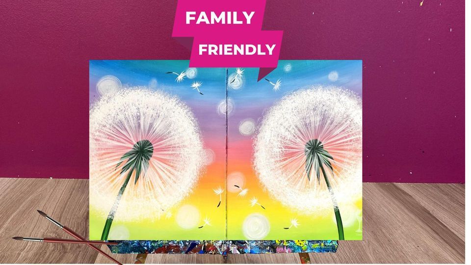 A Rainbow Wish - Set, Painting with a Twist (Richardson, TX), 11 June ...