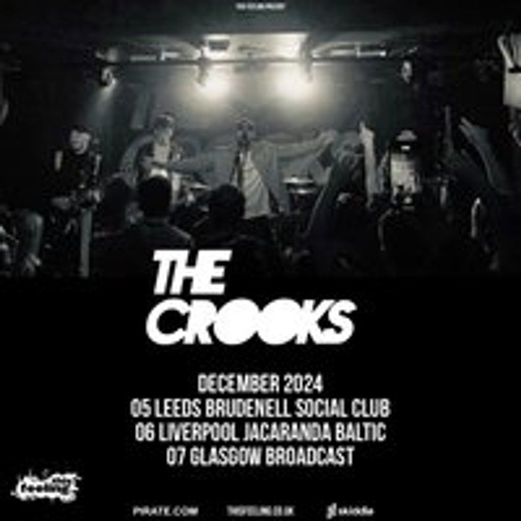The Crooks - Liverpool, Jacaranda Baltic, Liverpool, 6 December 2024 ...