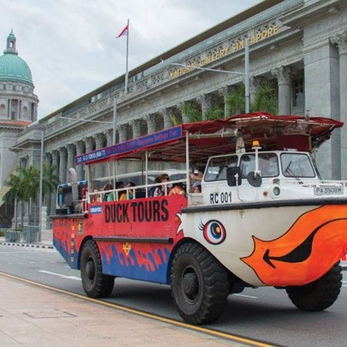 Singapore DUCKtour: A Land & Sea Sightseeing Cruise, DUCK & HiPPO Tours ...