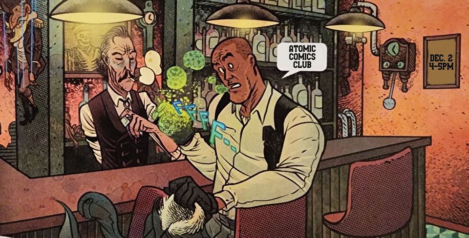 Atomic Comic Club: Jeff Lemires Cosmic Detective, Atomic Books ...