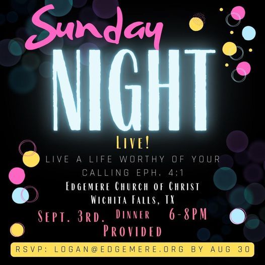 Sunday Night Live Church