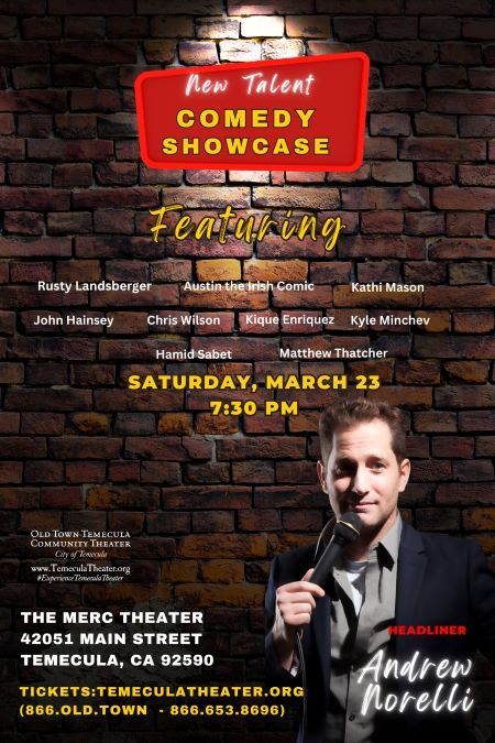 Stand Up Comedy Graduation Show , The Merc, Temecula, March 23 2024 ...