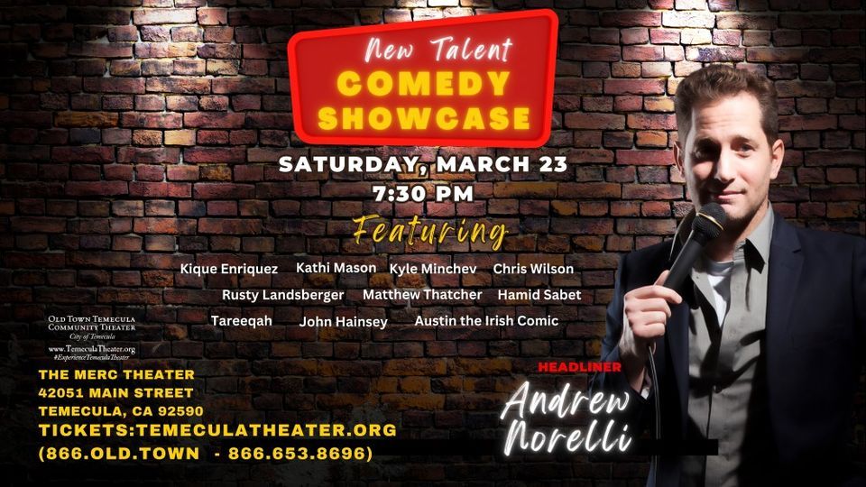 Stand Up Comedy Graduation Show , The Merc, Temecula, 23 March 2024 ...