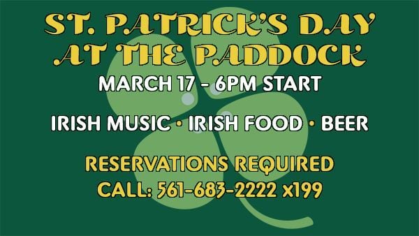 St. Patricks Day at The Paddock, PBKC at Palm Beach Kennel Club, West ...