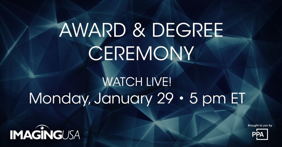 Imaging USA 2024 Award & Degree Ceremony, January 29 2024 | Online ...